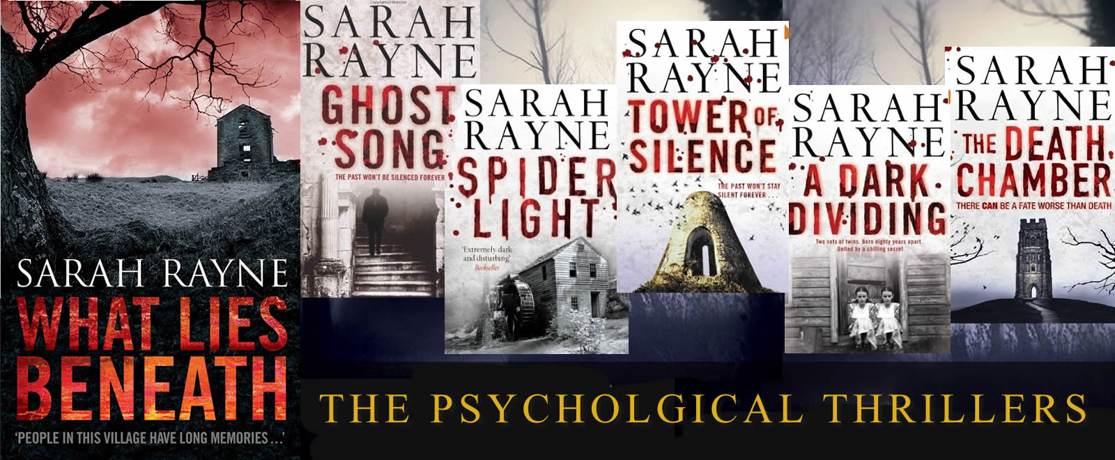 The Psychological Thrillers - Sarah Rayne: Author